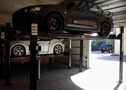 Residential Garage Car Lift